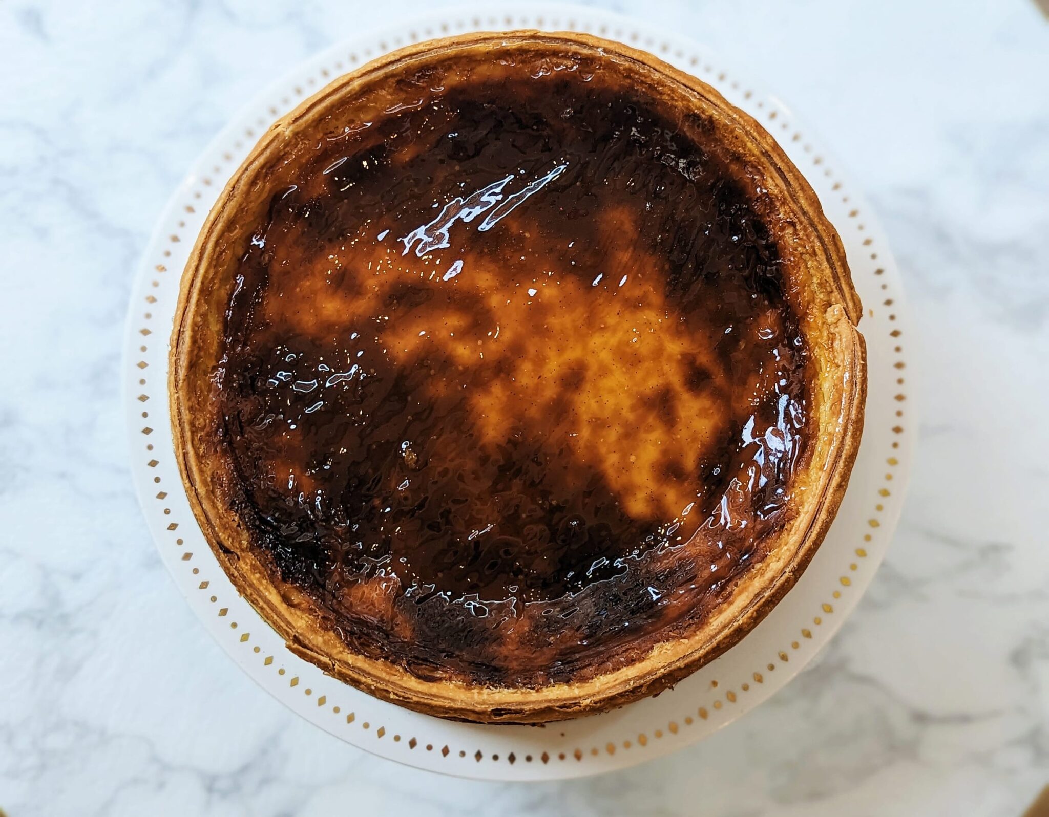 The flan - Paris Montmartre Bakery - Bistrot Baguette